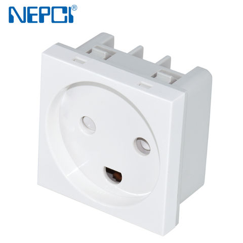 Buy Wholesale China New Model Denmark Type Socket Module 45*45mm 3 Pin ...