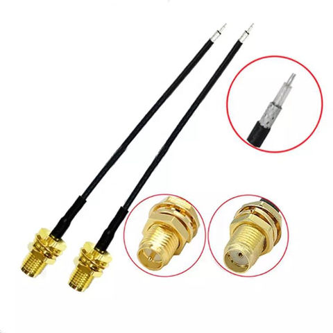 Buy Wholesale China 6ghz Sma Connector To Unterminated Stripped Tinned ...