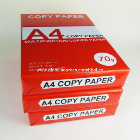 Buy Wholesale China A4 Copy Paper/supplier Of Double A4 Paper Copy ...