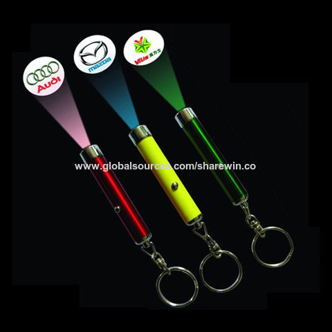 Buy Wholesale China Custom Projected Image Projection Led Flashlight ...