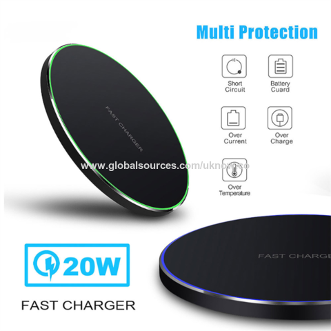 Buy Wholesale China Chargers, Disc Wireless Charger 20w Fast Charging ...