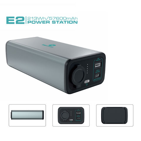 3e Mini 213wh Portable Power Station Lithium Battery Power Bank Supply ...