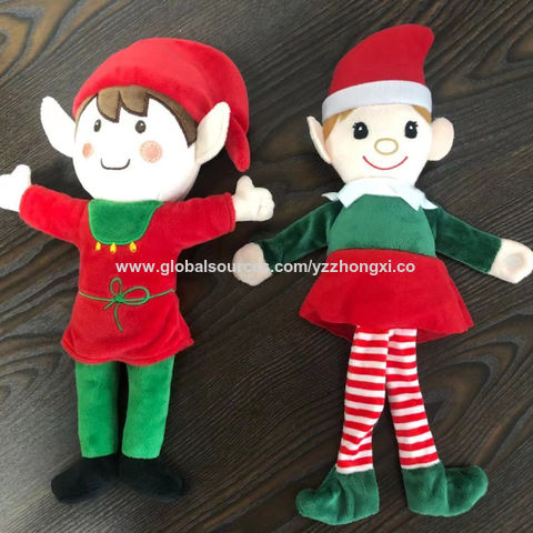 Buy Wholesale China Cute Plush Elves Soft Christmas Doll Plush Elf Toy ...