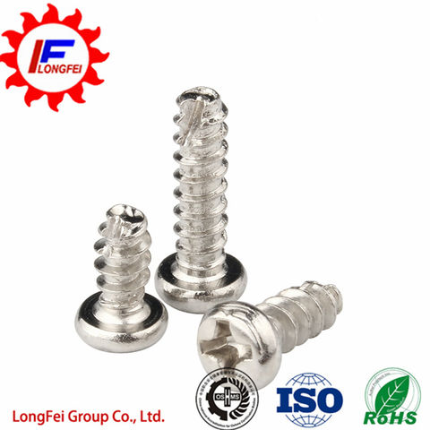 Bulk Buy China Wholesale Nickel Plated Cross Round Head Flat Tail Self ...