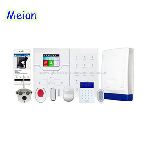 Buy Wholesale China Meian Wi-fi/4g Gprs Smart Home Alarm, St Panel, 32 ...