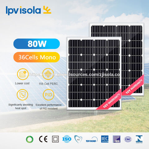 Buy Wholesale China Solar Panel 70w/80w/90w Mono 156 Half-cell Solar ...