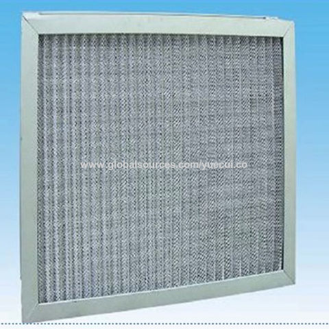 Buy Wholesale China Washable Metal Filter Pre Filtration Class G3 - F5 ...