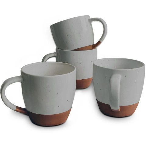 Buy Wholesale China Ceramic Large Latte Mug Set Of 4, 16oz ...