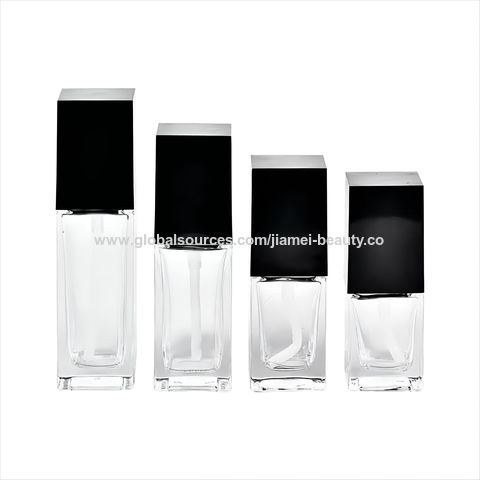 Buy Wholesale China Square Rectangle Serum Empty Frosted Glass ...