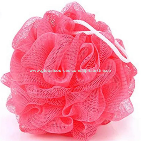 Buy Wholesale China Bathroom Set,20g Bath Shower Sponge, Mini Mesh Pouf ...