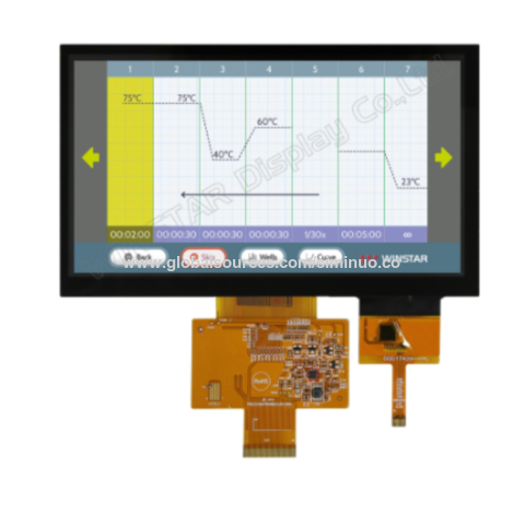 Buy China Wholesale 7" Tft Color Lcd Display Module With Pcap & Tft Lcd ...