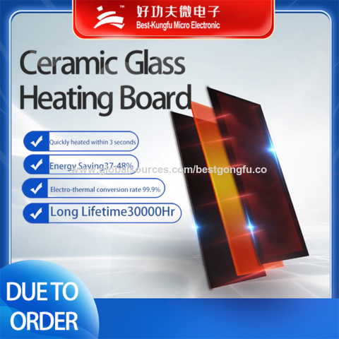 Buy Wholesale China Ceramic Glass Heating Board ,high Temperature ...