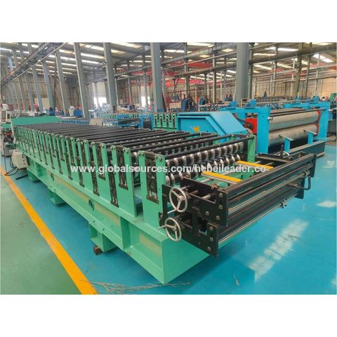 Buy Wholesale China Corrugated Sheet &ibr Double Layer Roll Forming ...