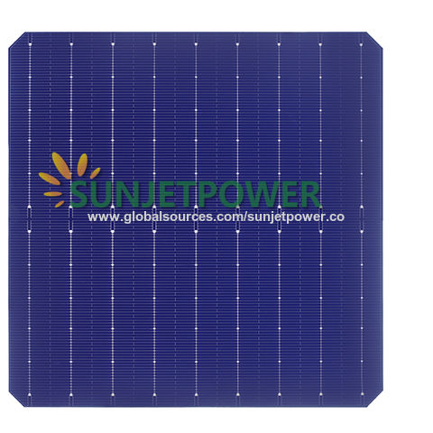 Buy Wholesale China 166*166mm 6.31w 9bb High Efficiency Grade A Solar ...