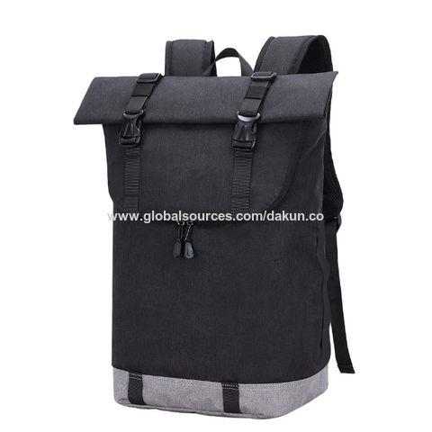 Buy Wholesale China Oem Rolling Top Laptop Backpack Business Bagpack ...