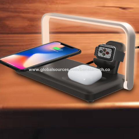 Multi Function 3 In 1 Wireless Charger For Mobile Watch Earphone ...
