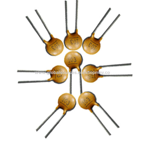 Buy Wholesale China Ceramic Disc Capacitor With 50 To 500v Dc Working ...