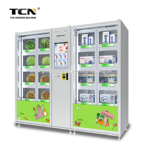 Buy Wholesale China Tcn Cooling Locker Vending Machine Customized ...