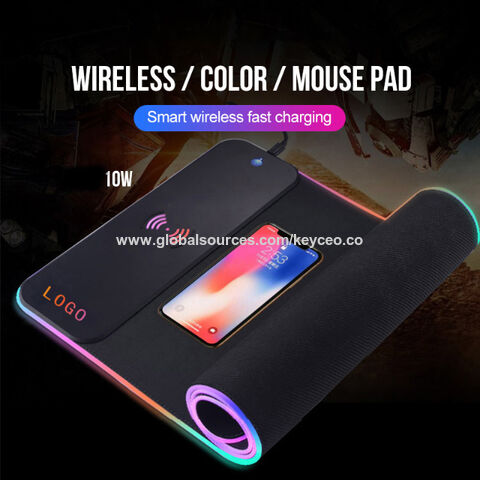 Buy Wholesale China Wireless Charging Rgb Game Mause Pad Blinking Led ...