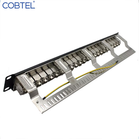 Buy Wholesale China Cobtel Blank Cat7 24 Ports Communication Patch ...