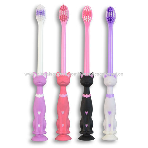 Buy Wholesale China Kids Toothbrush Cute Cartoon Silicone Soft ...