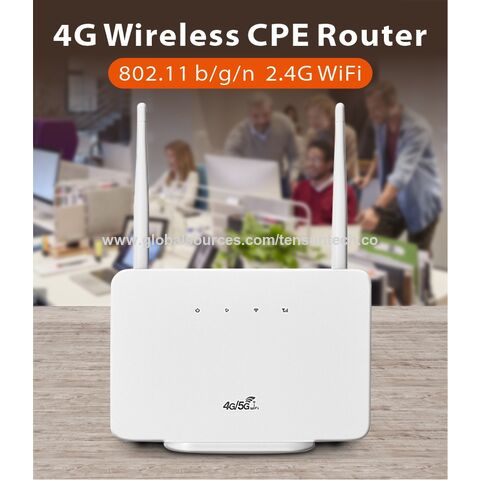 Buy Wholesale China 300mbps Wifi 6 4g Cpe Router, With 4g Sim, 11n Wifi ...