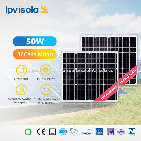 Buy Wholesale China Solar Panel 40w/50w/20w/60w 156 Half-cell Solar ...