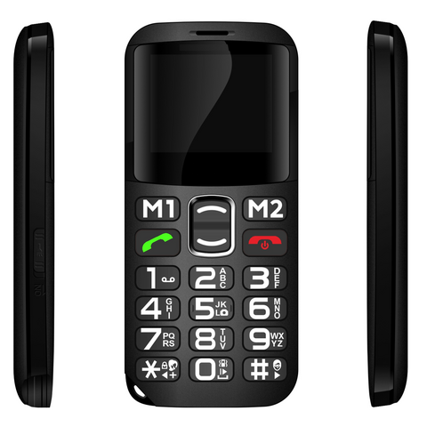 Buy Wholesale China Bar Senior Phone With 2.5d Injection Lens And Big ...