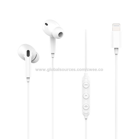 Buy Wholesale China Fashion Lightning Wired Earphone With Mic For ...