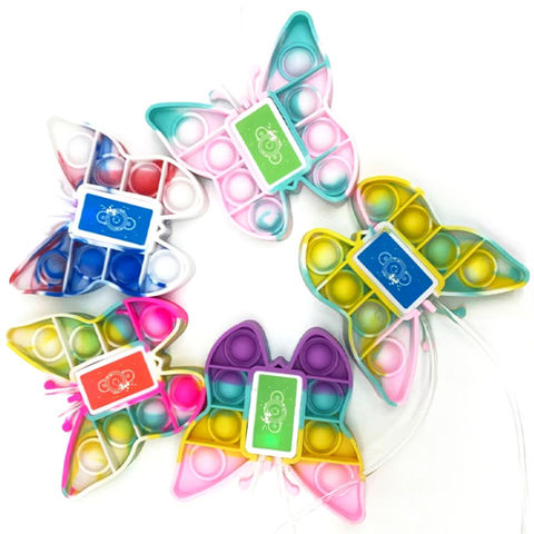 Buy Wholesale China Fidget Toys For Kids And Adult Butterfly Pop Push ...