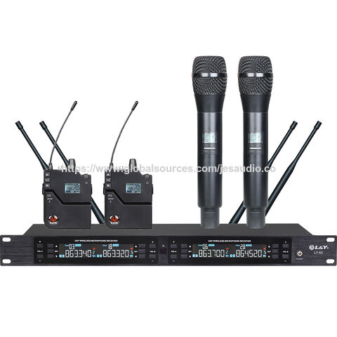 Buy Wholesale China 4 Channel Wireless Microphone ,wireless Microphone ...