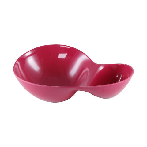Buy Wholesale China Solid Color Eco- Friendly Plastic Chip & Dip Bowl ...