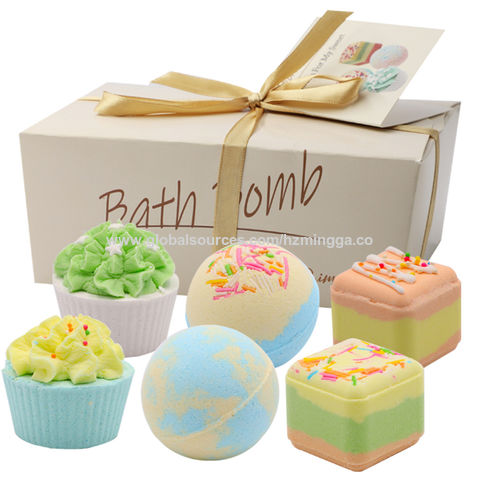 Buy Wholesale China Factory Direct Supply Cake Bath Bomb Salt Bubble ...