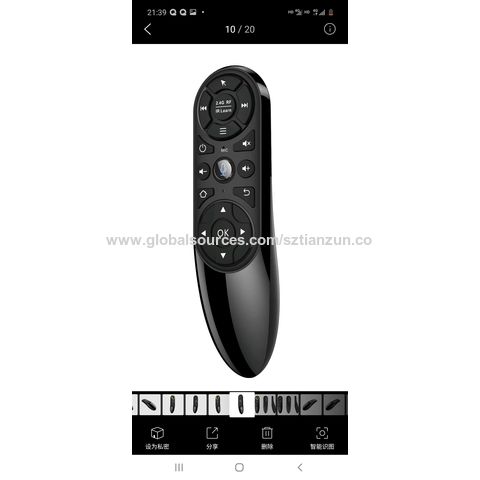 Buy Wholesale China Tv Remote Control With Voice And Colorful Backlight ...