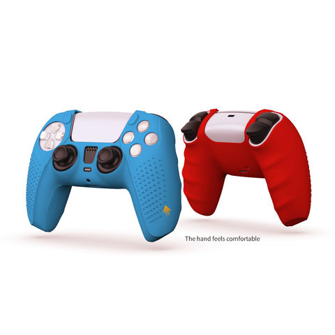 Silicone Case For Ps5 Controller Rubber Skin For Ps5 Cover Shell Case ...