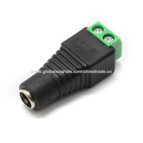Buy Wholesale China Dc Jack With Screw Interface 2.1*5.5 & Dc Female ...