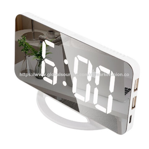 Buy Wholesale China Smart Clock Digital Electronic Alarm Wall Clock ...