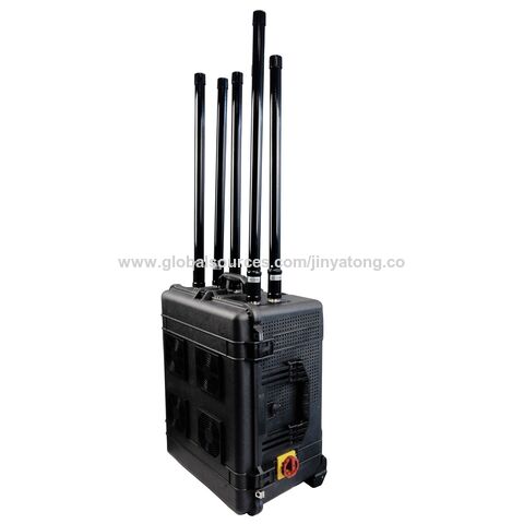 Drone Jammer Uav Blocker Pelican Gps Tracking Jammer 6channels With ...