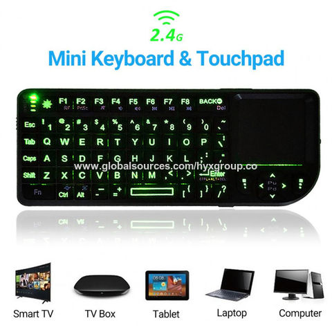Buy Wholesale China Hot Mini 2.4g Rf Wireless Keyboard Spanish French ...