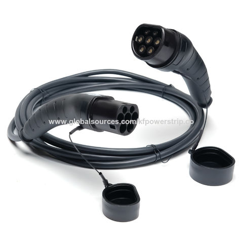 Buy Wholesale China Type 2 Ev Charger Cable Two Plug Extension Electric ...