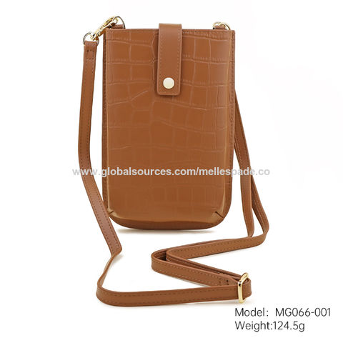Buy Wholesale China Waterproof Vegan Leather Cell Phone Messenger ...