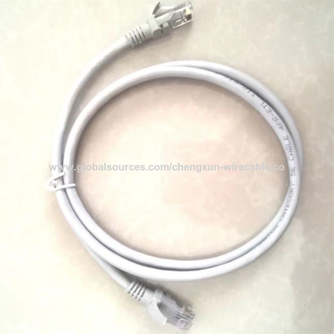 Buy Wholesale China 1m Cat5e Utp Round Cable & Rj45 Cable Network Cable ...