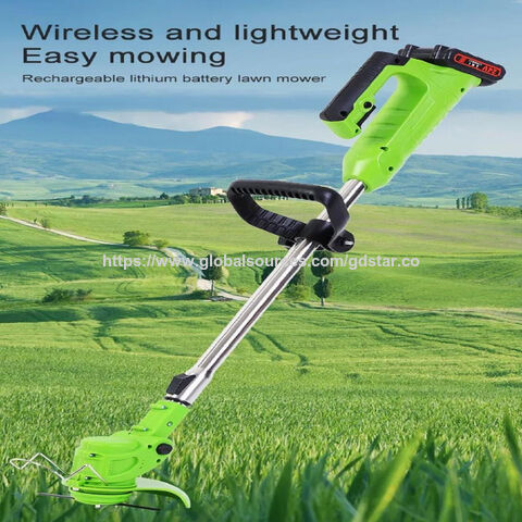Buy Wholesale China Lawn Mowers 12/24/36v Portable Electric Cordless ...
