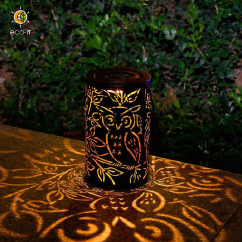 Buy Wholesale China Solar Lanterns Special Shadow Black Metal Lantern ...