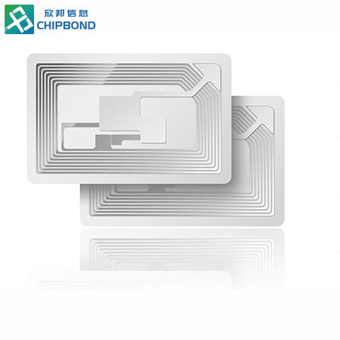 Self-adhesive Label Rfid Sticker Label Hf Nxp Icode 2 Pvc/pet Tag Rfid ...