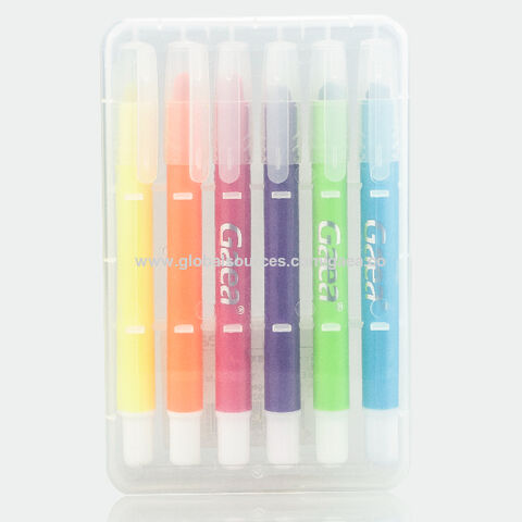 Wholesale High-quality 6 Color Highlight Twist Caryon In Pp Box For ...