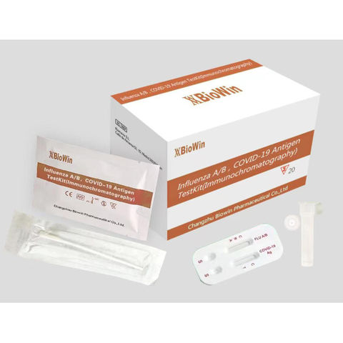 Buy Wholesale China 1nfluenza A/b ,cov1d-19 Combo Antigen Test Kit ...
