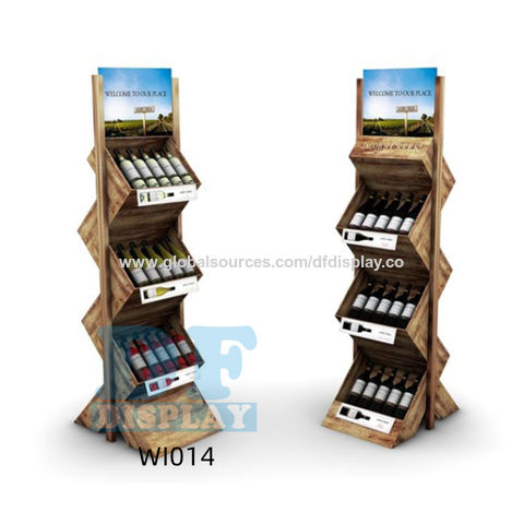 Buy Wholesale China High Quality Wooden Display Stand Retail Floor ...
