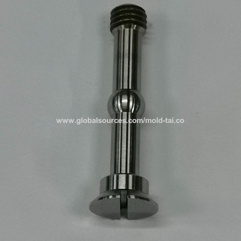 Cylindrical Furniture Fittings Accessories 1.2379 Step Pin Flat Head M8 ...