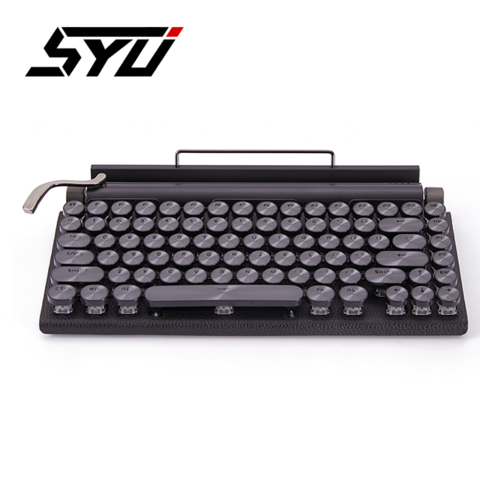 Typewriter Duel Systems Usb Bluetooth Wireless 83 Keys Mechanical ...